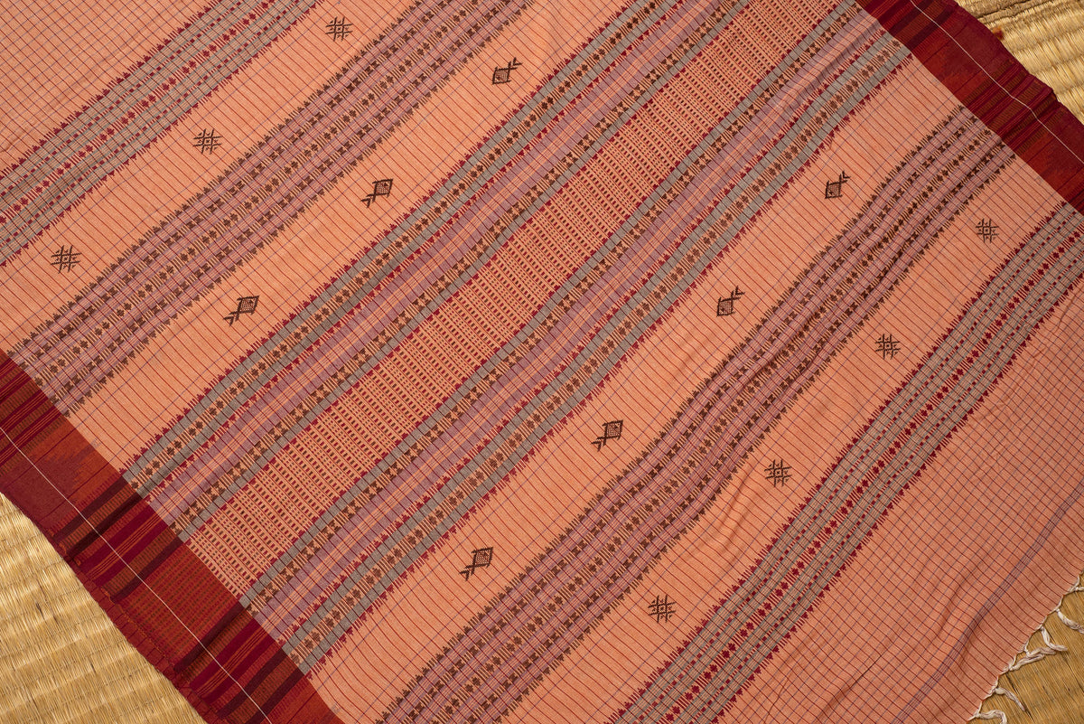 Kotpad handloom cotton saree | natural dyed – YOGICposhak